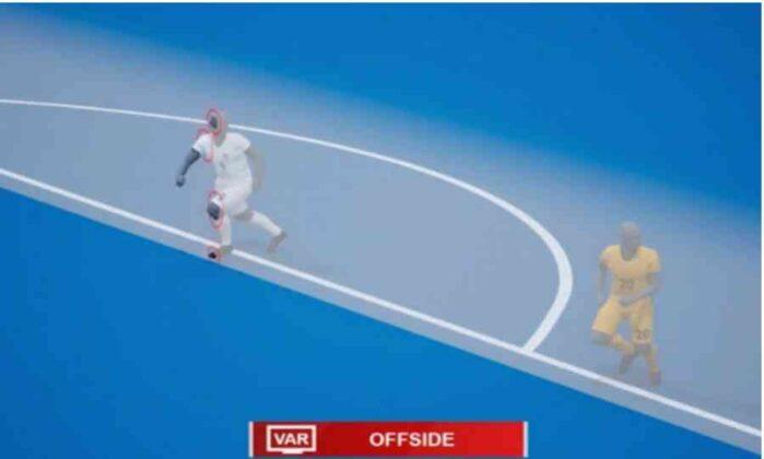 What is semi-automatic offside detection technology and how does it work?